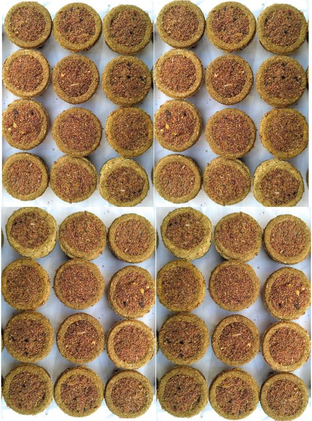 Dhananjya sambrani dhoop Cups Desi Cow Dung, ghee guggul, lobhan ...