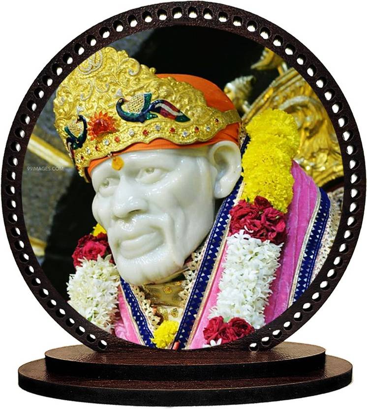 GiftzLane Sai Baba Car Dashboard Idol Showpiece / Figurine Decorative ...