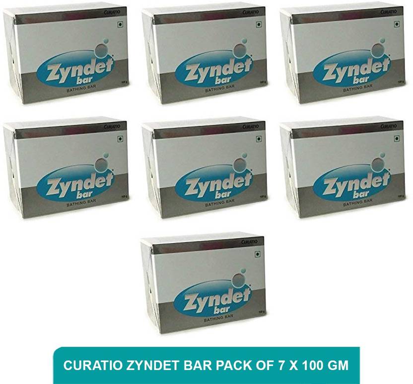 CURATIO Zyndet Bar | Moisturizing Soap (Pack of 7)100g - Price in India ...