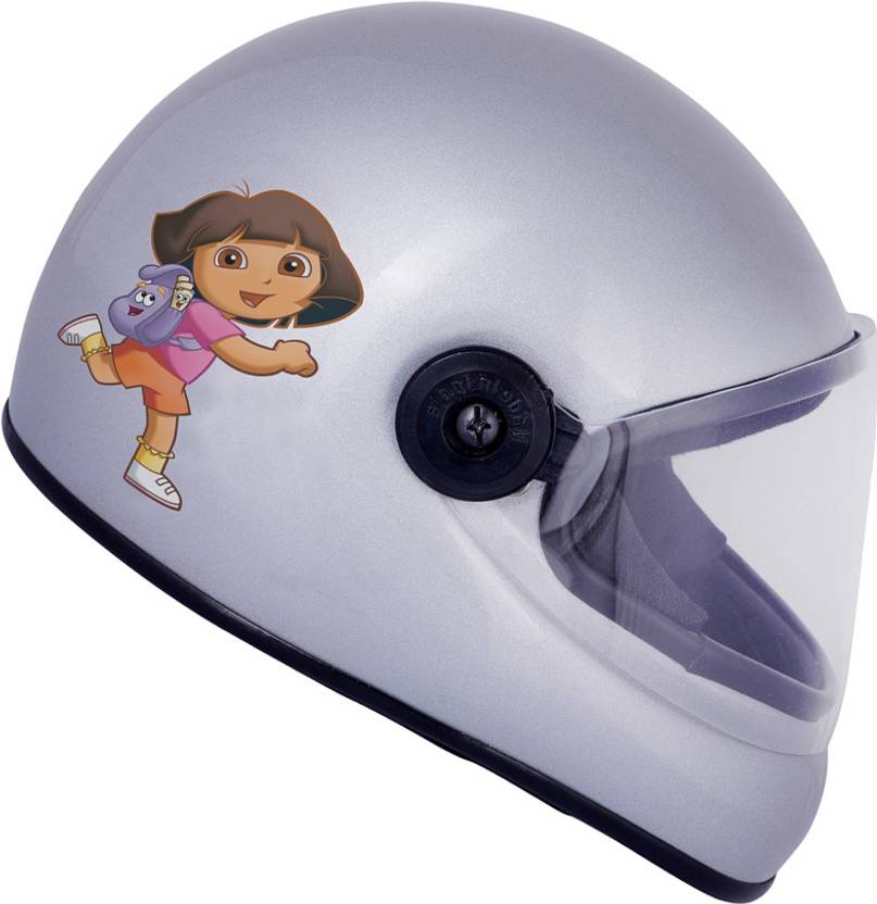 Western Era Stylish Explorer Dora Sticker Full Face Helmet for Kids ...