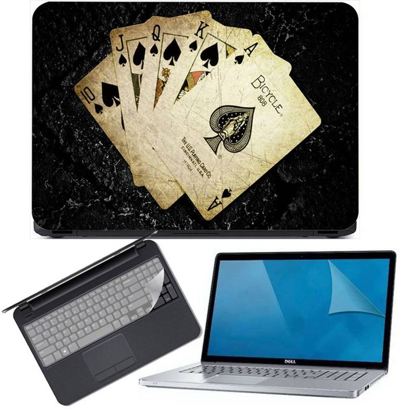 splendid STICKER 3 IN 1 LAPTOP PRINTED STICKER PACK WITH SCREEN GUARD ...