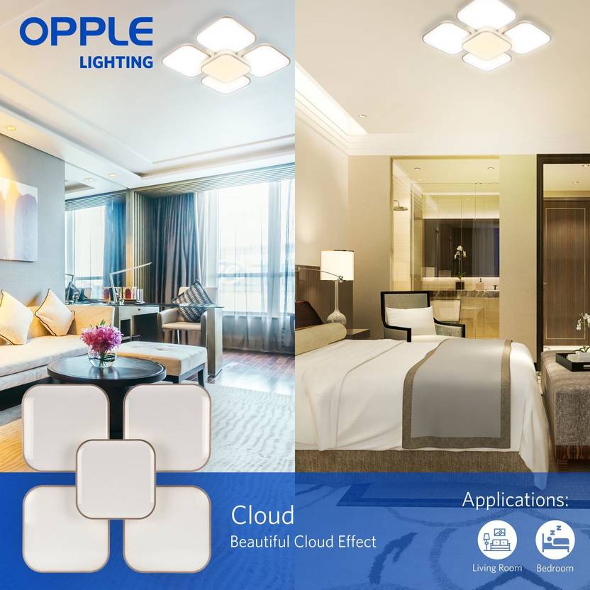 OPPLE Chandelier for Bedroom, Living Room, Drawing Room Modern ...