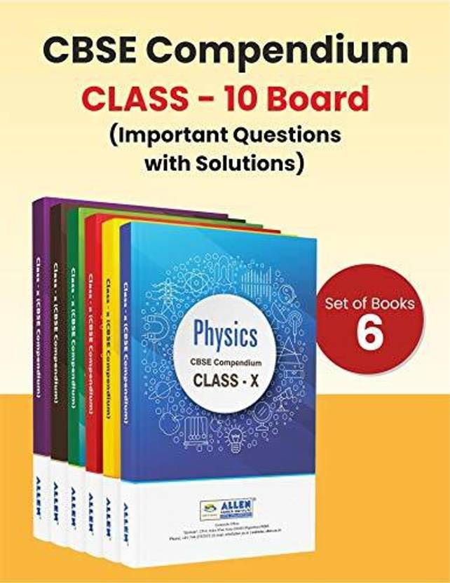 ALLEN Kota- CBSE Compendium For Class-10 (Set Of 6 Books) Physics ...
