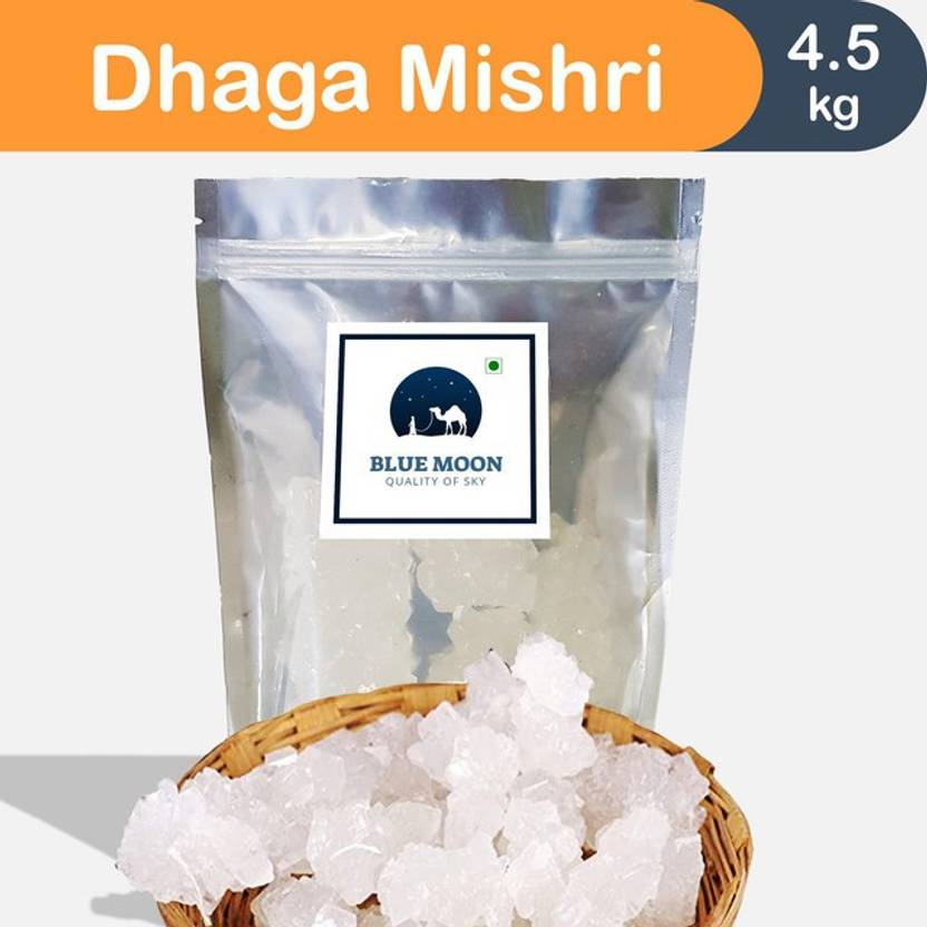 Bluemoon Dhaga Mishri | Ayurvedic Misri | 4500g | Premium Crystal ...