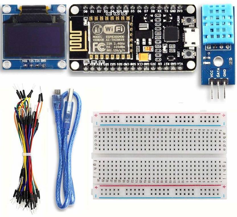 Super Debug Esp8266 Starter Kit Esp8266 Weather Station Kit For Iot Arduino Ide With Esp8266 Esp