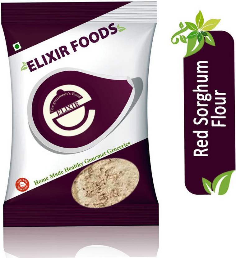 Elixir foods RED JOWAR FLOUR(ATTA)/ VELLA SOLAM/RED SORGHUM 3KG Price ...