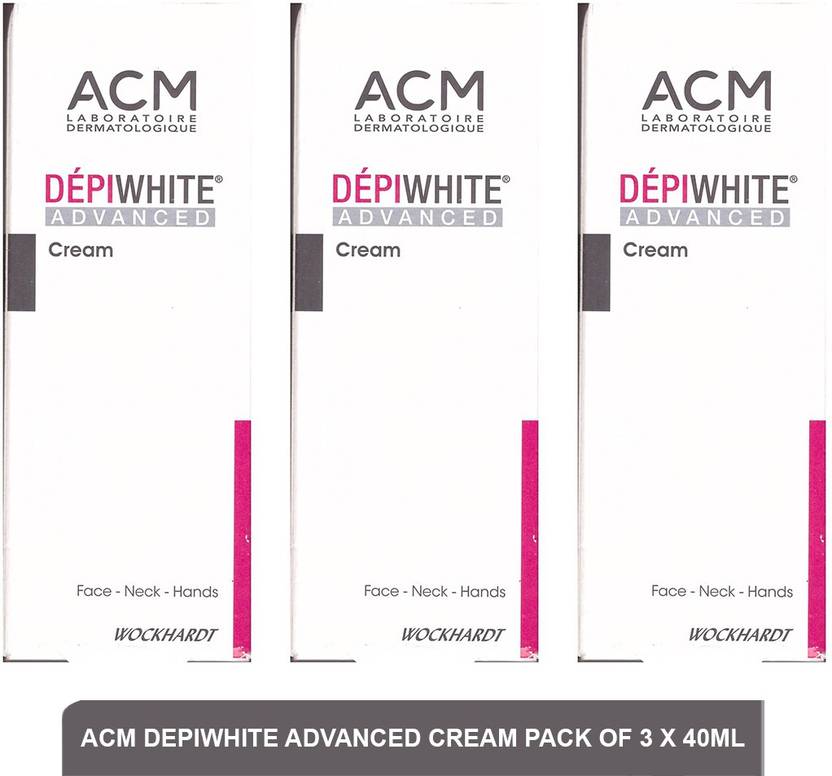 DEPIWHITE Advanced Cream | Depigmentation Cream (Pack of 3)40ml - Price ...