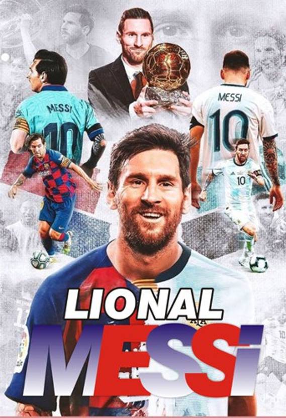 Lionel Messi Wall Poster For Home And office Décor With Gloss ...