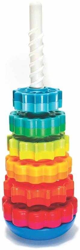 Fat Brain Toys Spin Again Toys| Stacking and twirling toys for kids ...