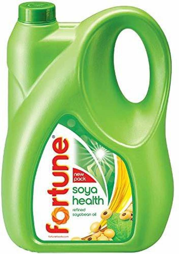 Fortune SOYABEAN REFINED OIL 5L CAN FO Soyabean Oil Can Price in India ...