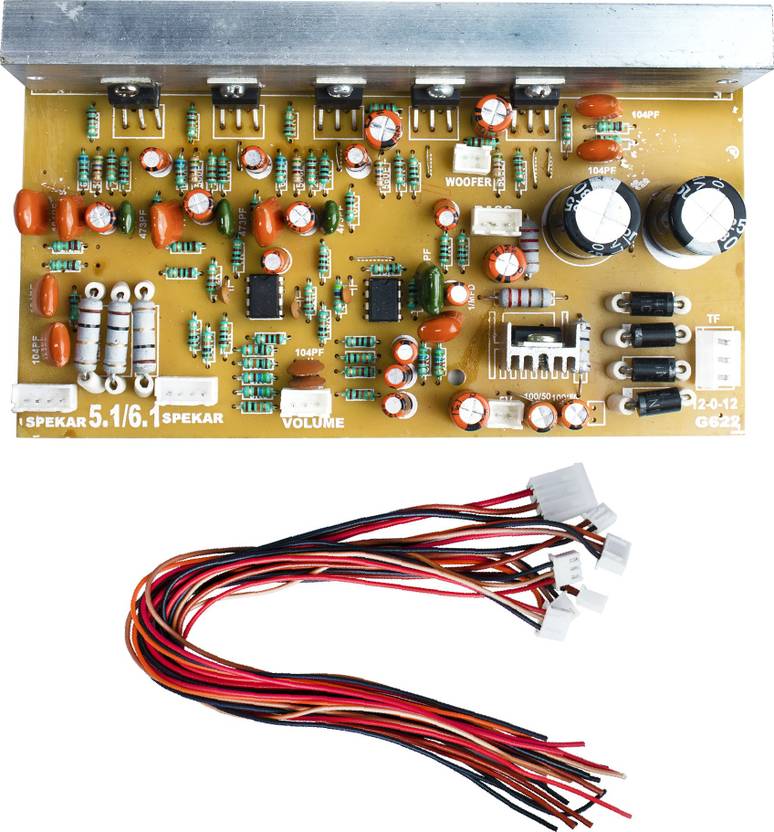 ElectroPhysics 5.1 TDA 2030 5IC 150 Watts Amplifier Board With Free ...