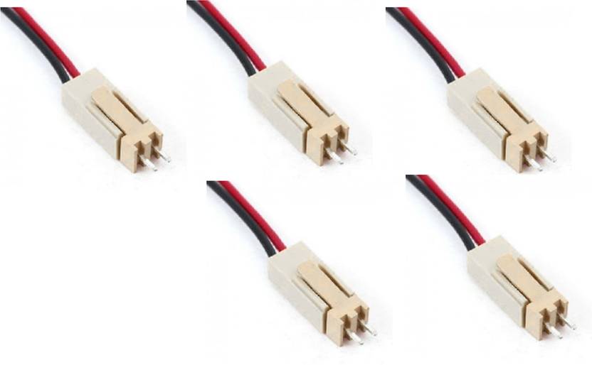 Technical hut 5 Pair 2 Pin Male Female Relimate Wire Connector ...