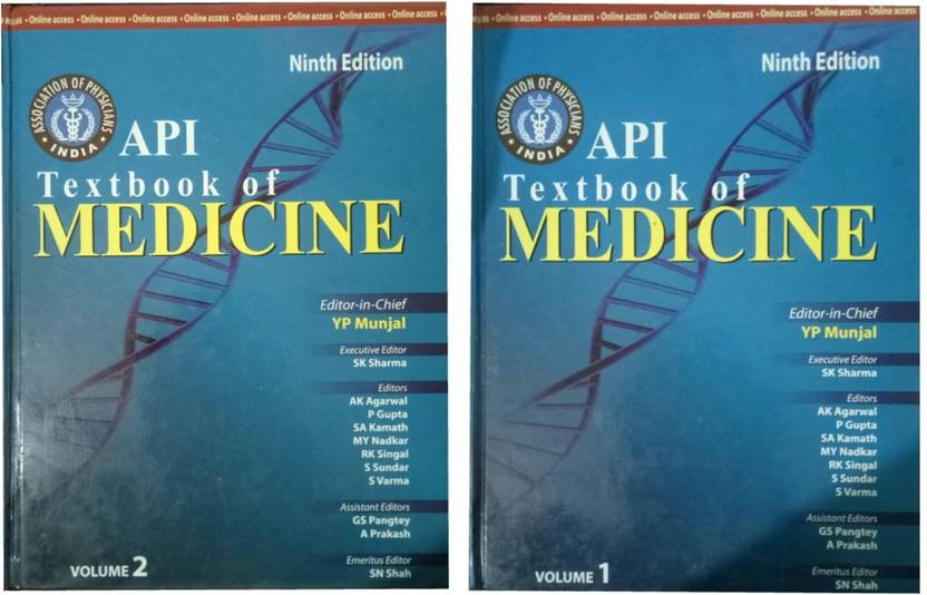 Api Textbook Of Medicine By Yp Munjal: Buy Api Textbook Of Medicine By ...