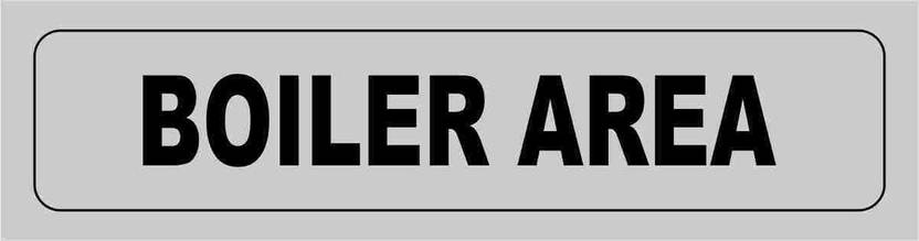 madhusigns boiler area Emergency Sign Price in India - Buy madhusigns ...