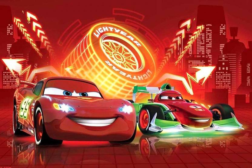 Cars Animation Movie Waterproof Vinyl Sticker Poster || btcan2460-2 ...