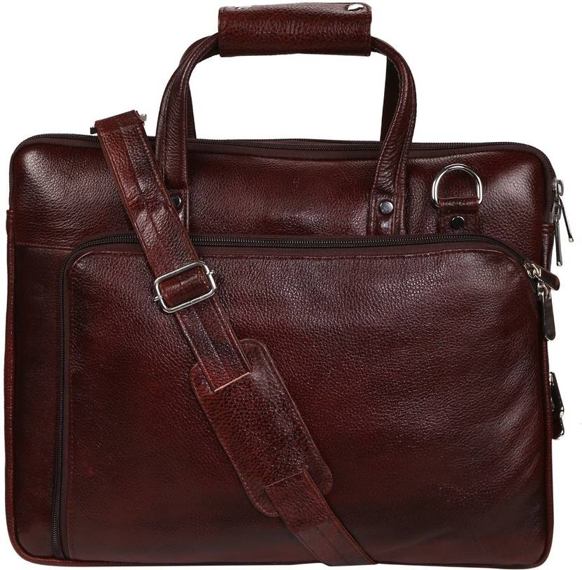 Flipkart.com | Leather Villa Cross Body Laptop Bag|for Men & Women 15.6 ...