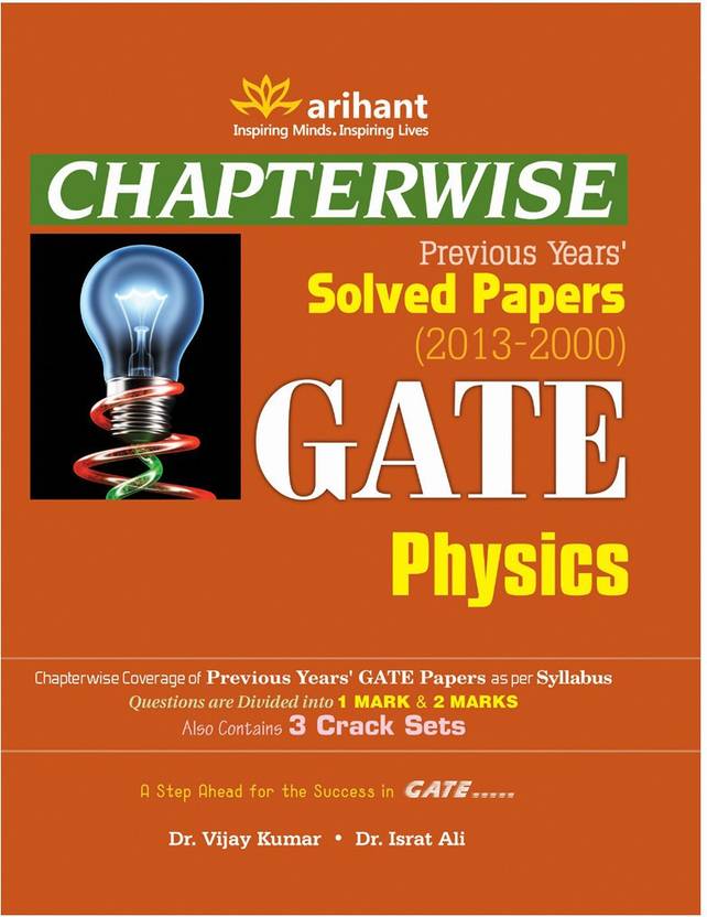 Chapterwise Gate Physics Solved Papers(2013-2000): Buy Chapterwise Gate ...