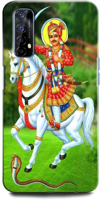 ORBIQE Back Cover for Realme 7 TEJAJI MAHARAJ, TEJAJI, VEER TEJA ...