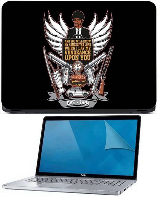 splendid STICKER 2 IN 1 LAPTOP PRINTED STICKER PACK WITH SCREEN GUARD ...