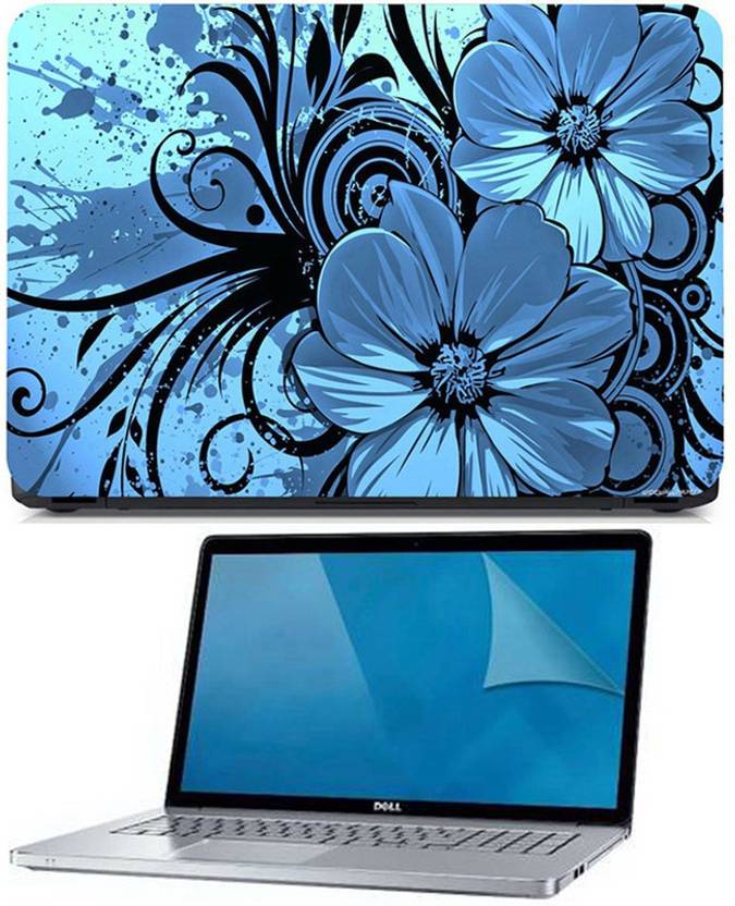 splendid STICKER 2 IN 1 LAPTOP PRINTED STICKER PACK WITH SCREEN GUARD ...