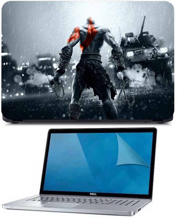 splendid STICKER 2 IN 1 LAPTOP PRINTED STICKER PACK WITH SCREEN GUARD ...