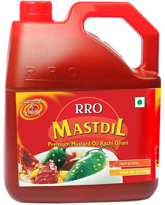 RRO MASTDIL PREMIUM MUSTARD OIL 5LTR JAR Mustard Oil Jar Price in India ...