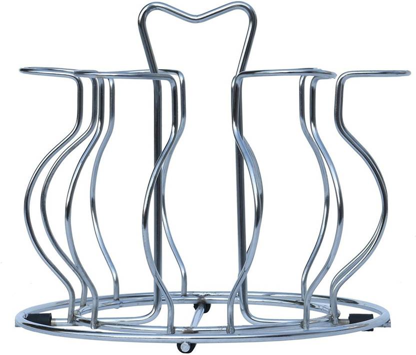 imPULSE Heavy Glass Stand Stainless Steel Glass Holder Price in India ...