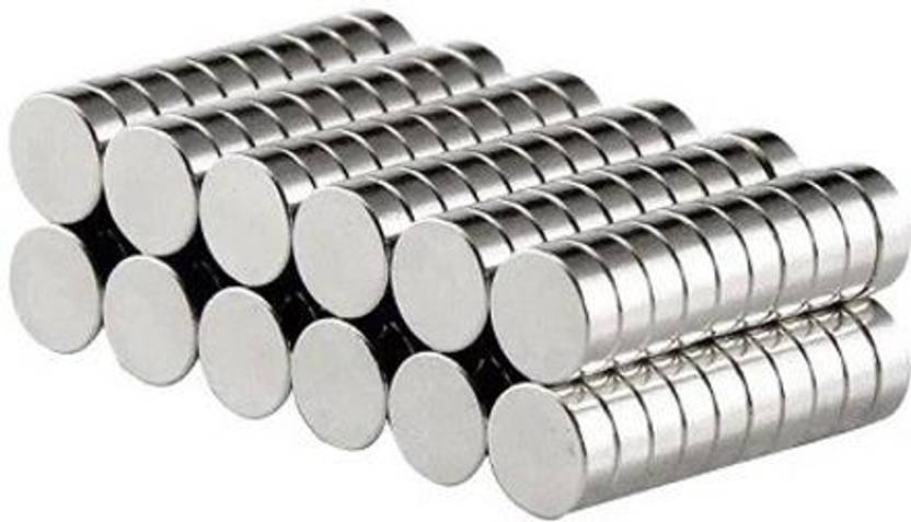 MAGNETICKS Magneticks 6x2 mm NdFeB Disc Magnet - Pack of 100 Pieces ...