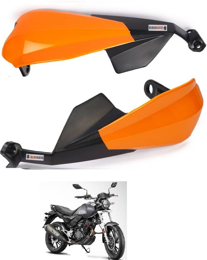 Grandbiker Orange Handguard For All XPulse 200 Bikes Handlebar Hand ...