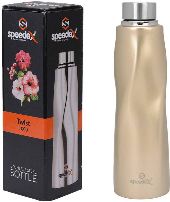 SPEEDEX Twist Dsgn Stainless Steel Water Bottle for Sports,Camping Leak ...
