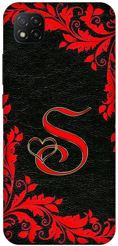 KARJUN Back Cover for POCO C3 (S Red text Printed Back Cover ) - KARJUN ...