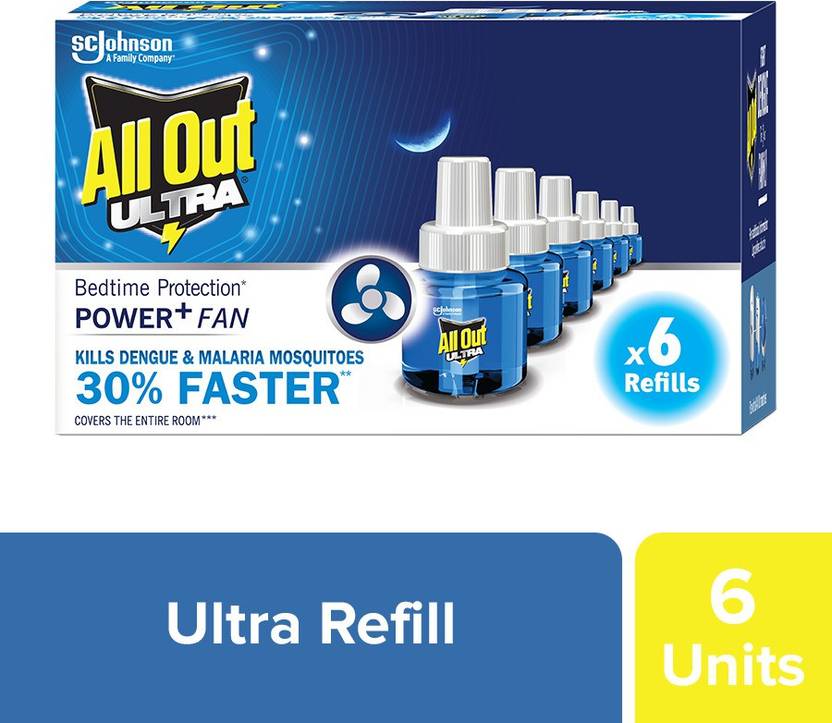 All Out Ultra Mosquito Vaporiser Refill Price in India - Buy All Out ...