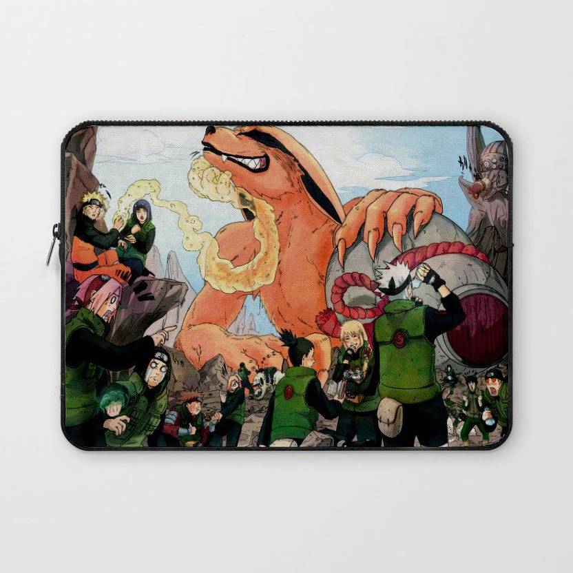 Flipkart.com | Crazy Corner Naruto Gang Anime Printed 15 Inch Laptop ...