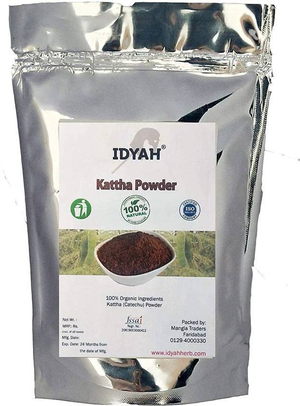 Idyah 100% Natural Organically Cultivated Katha Powder - 250 Gram ...