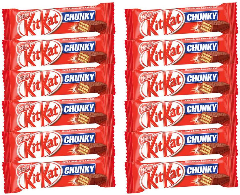 NESTLE Chunky Milk Chocolate Bars Price in India - Buy NESTLE Chunky ...