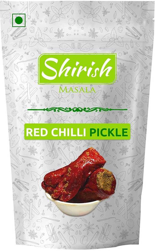 SHIRISH MASALA Stuffed Mathania Red Chilli Pickle |Without Oil,Without ...