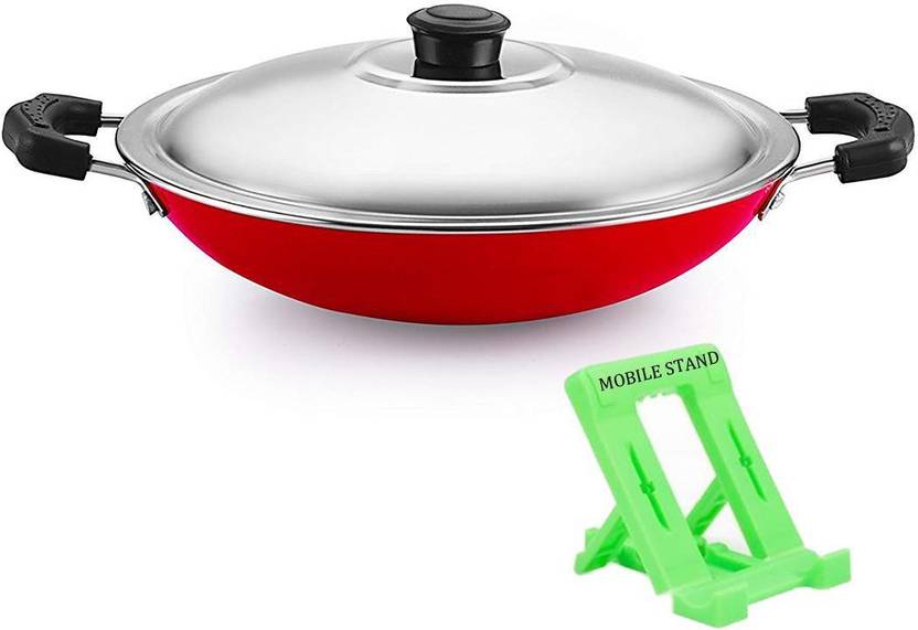 Blue Diamond Non-Stick Aluminium Appachatti Appachetty with Stainless ...