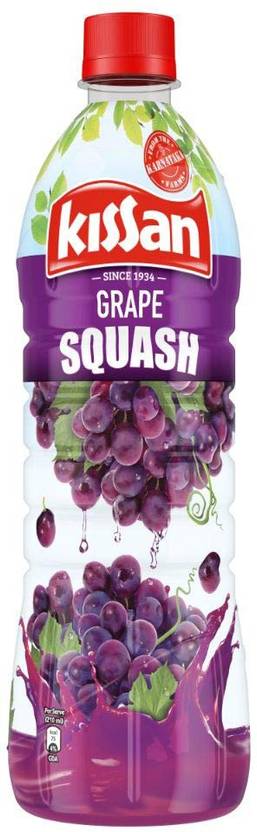 Kissan Grape Squash, 750 ml Price in India - Buy Kissan Grape Squash ...