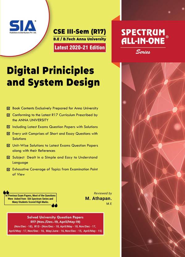 Digital Principles And System Design, BE/B.Tech III-Sem (CSE) R17, Anna ... Digital Principles And System Design, BE/B.Tech III-Sem (CSE) R17, Anna ...