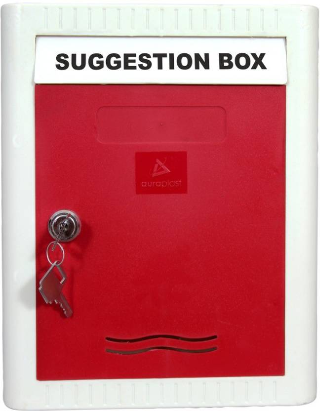 AURA PLAST Key lock Wall Mounted Suggestion Box Suggestion Box Price in ...