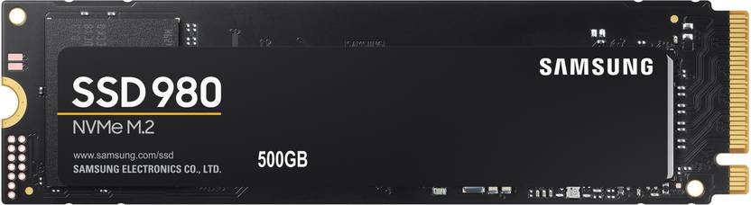 SAMSUNG 980 500 GB Laptop, Desktop Internal Solid State Drive (SSD) (MZ ...
