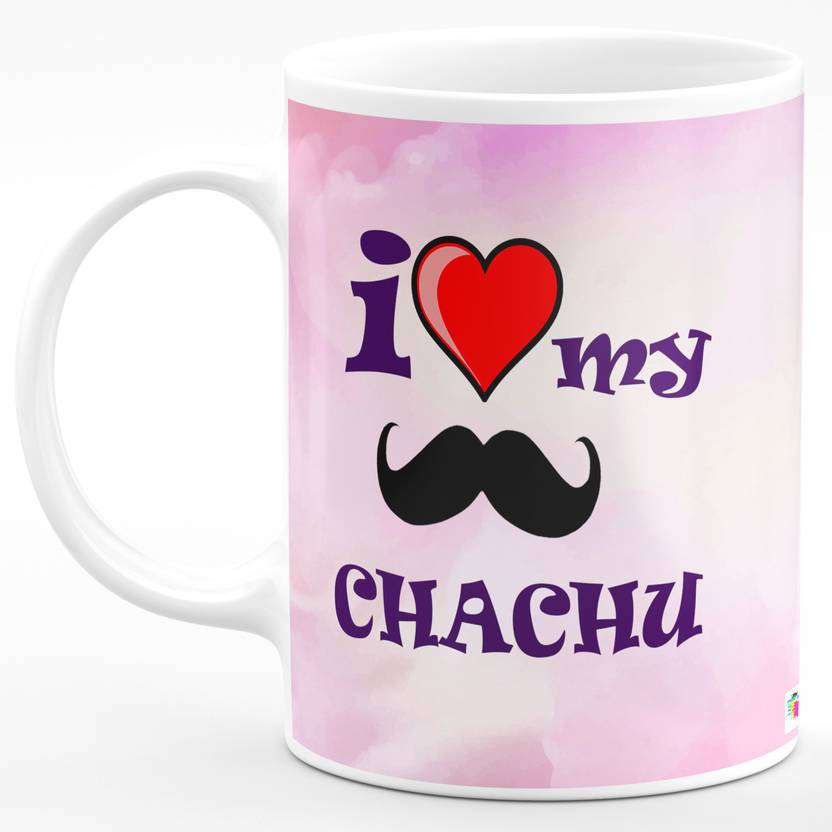 NH10 DESIGNS I Love My Chachu Gift For Uncle Chachu Chacha Ji Happy ...