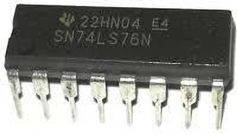 Ihc 7476 74LS76N DM74LS76N / SN74LS76N DUAL JK FLIP-FLOP WITH SET AND CLEAR IC (PACK OF 5 ...