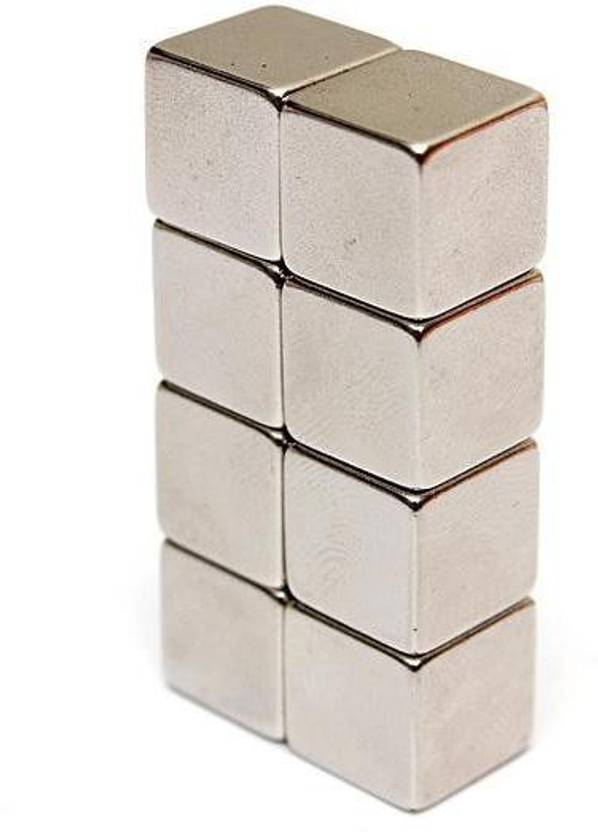 ART IFACT 10 Pieces of 10 mm Cube Neodymium Magnets - N52 Cube Magnets ...
