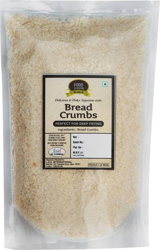 FOOD ESSENTIAL Bread Crumbs 1 kg Price in India - Buy FOOD ESSENTIAL ...