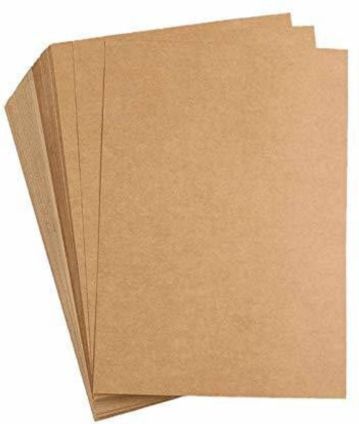 Flipkart.com | Varda Imported Unruled A4 350 gsm Craft paper - Craft paper
