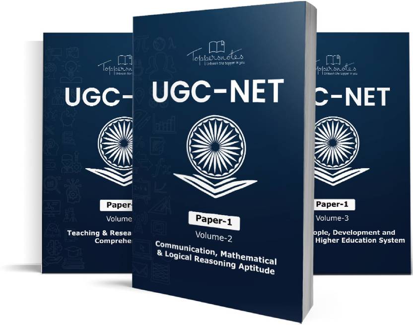 UGC-NET Toppers Notes Paper 1 – 3 Books- Latest Edition: Buy UGC-NET ...