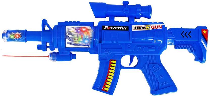 Aseenaa Strike Toy Gun with Sound, Laser Light and LED Lights for Kids ...
