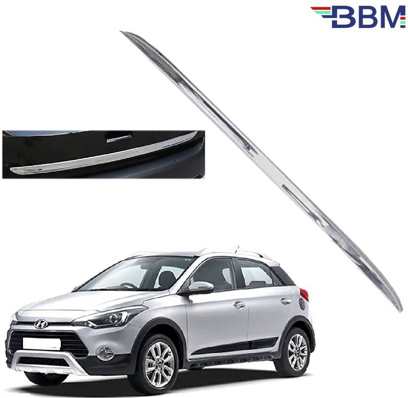BBM Hyundai i20 Active - Car Dicky Trim Garnish Diggi Silver Chrome ...