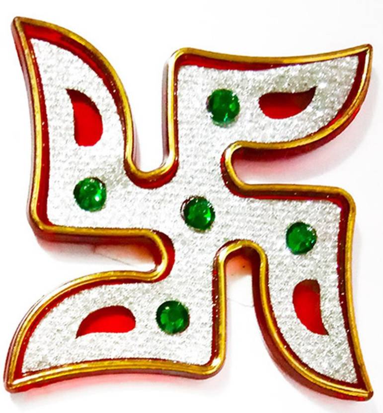 Dms Retail Stone Studded Acrylic Handcrafted Designer Shining Red ...